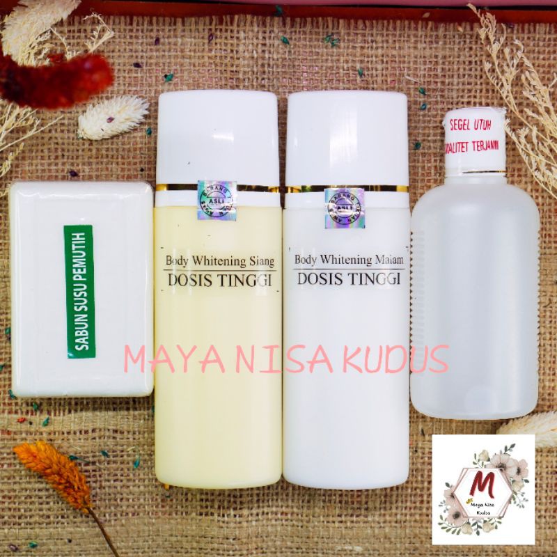 Jual [ORIGINAL] PAKET LENGKAP HB Extra Whitening Dosis Tinggi Body Lotion Handbody Pemutih Badan ...