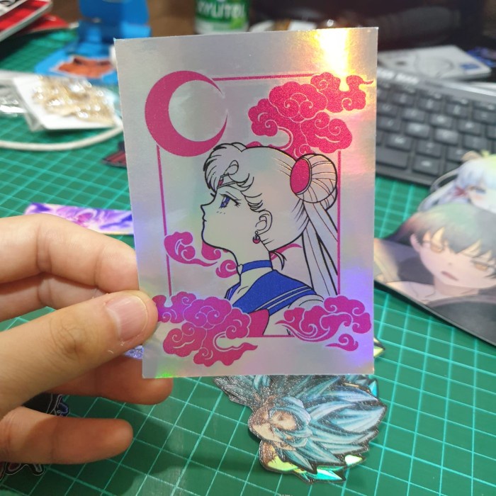 Jual Sticker Hologram Anime Besar - PSH1088 - Sailor Moon | Shopee ...