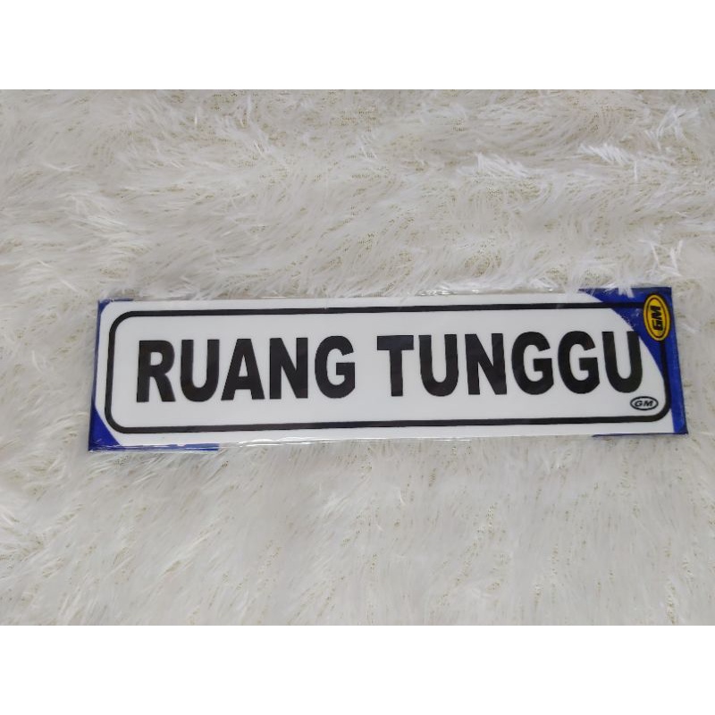 Jual Label Akrilik GM Kecil /Acrylic Receptionist/Kasir/Tamu Harap ...