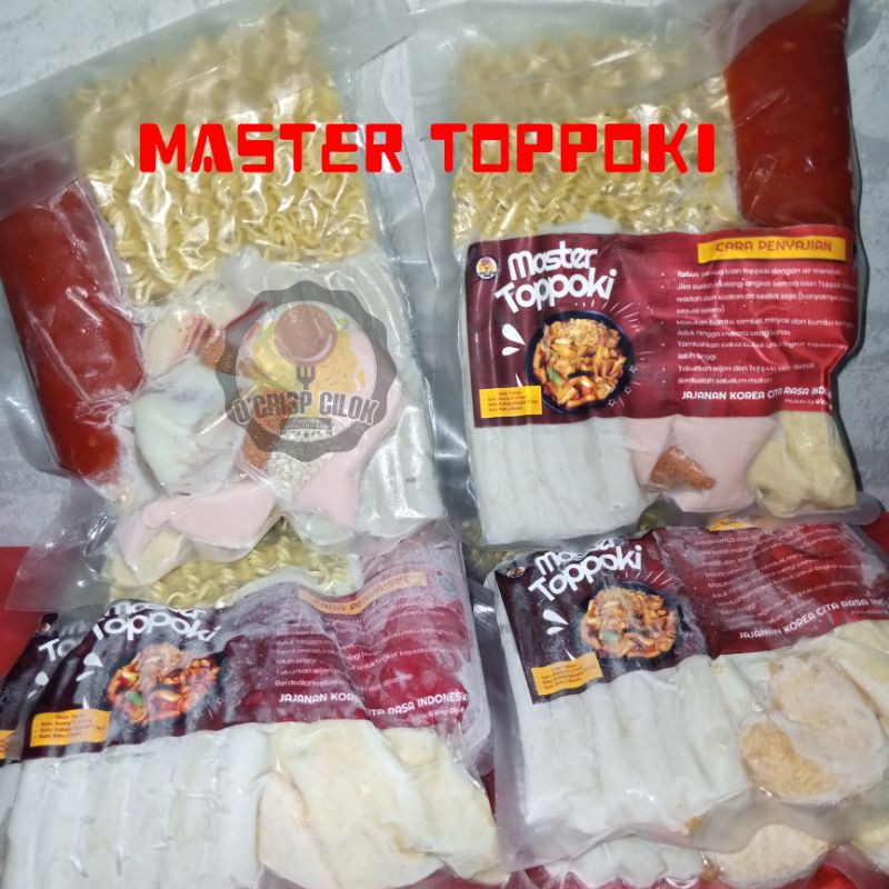 Jual Paket Master Toppoki 50pack | Shopee Indonesia