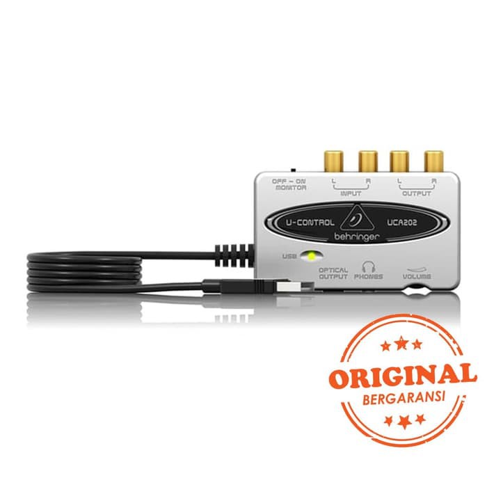 Jual Behringer UCA202 Soundcard Behringer UCA 202 Original | Shopee ...