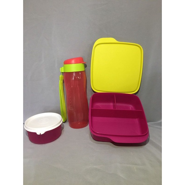 Jual paket Tupperware tempat makan dan minum | Shopee Indonesia