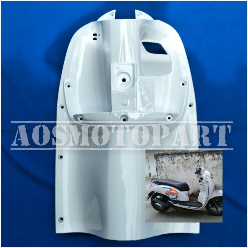 Jual cover kontak laci depan dasbor legsil scoopy fi lama tahun 2013 ...