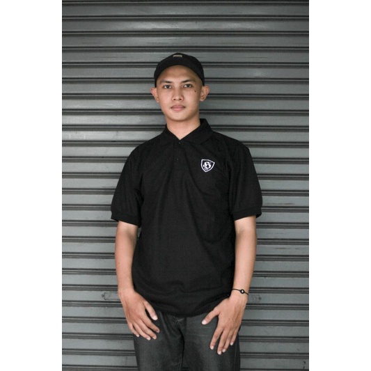 Jual Hooligans Football Polo Shirt Hitam Hooligans (Poloshirt Black ...