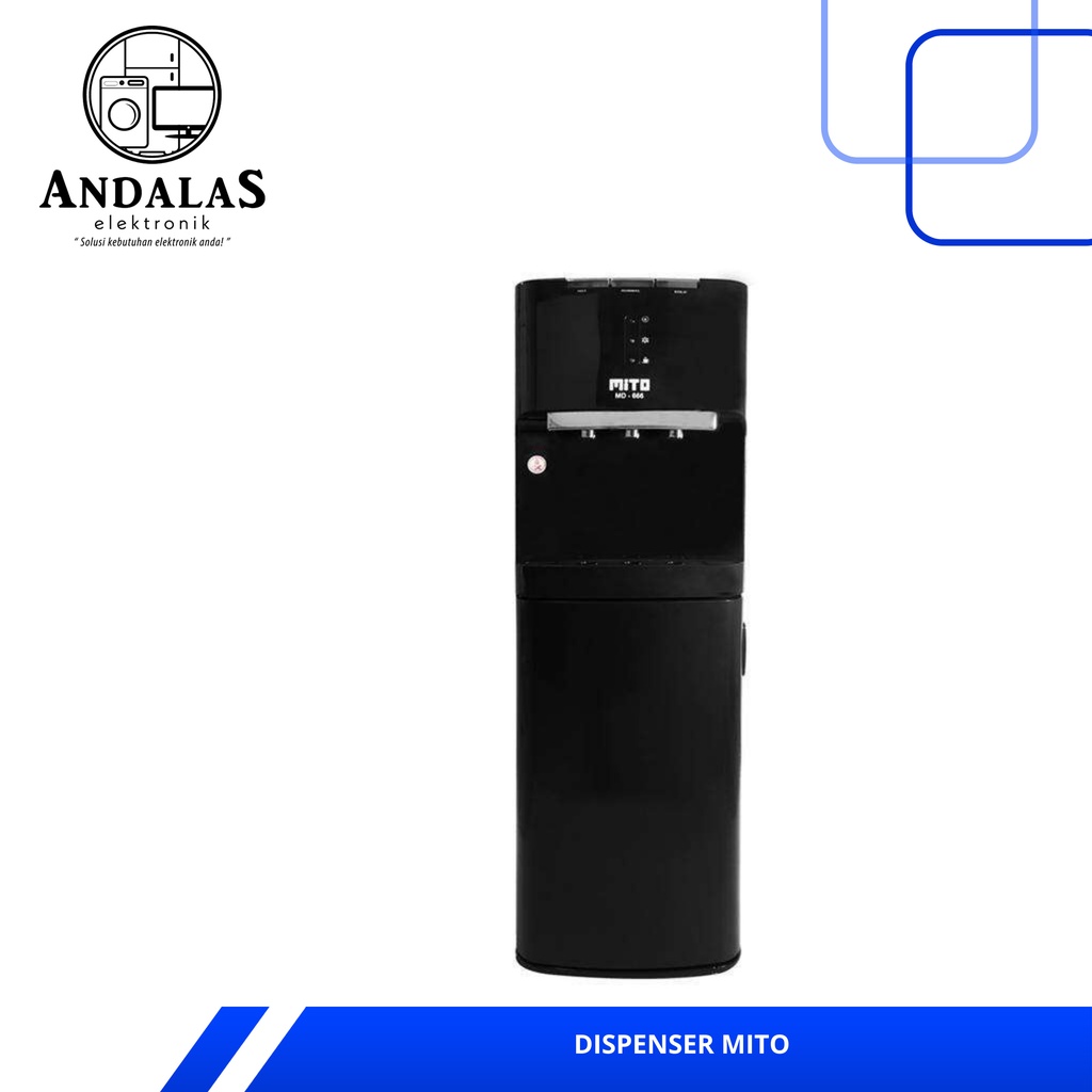 Jual DISPENSER AIR MITO MD-666 GALON BAWAH MD 666 IC COOLING SISTEM ...