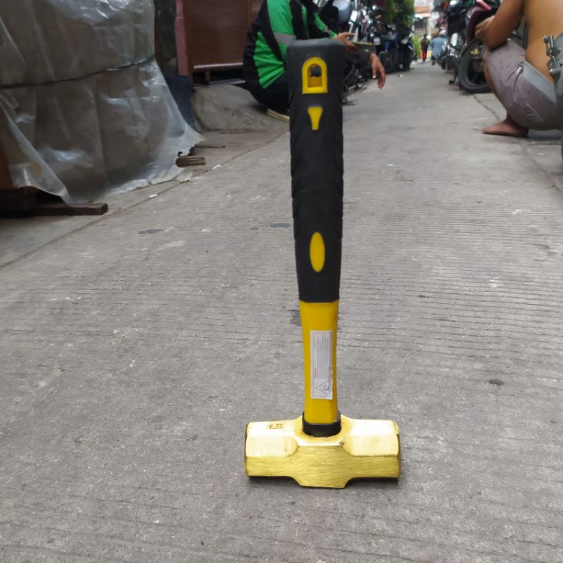 Jual Palu kuningan 20 LB ( 10 KG ) Brass Hammer OPT JIS | Shopee Indonesia