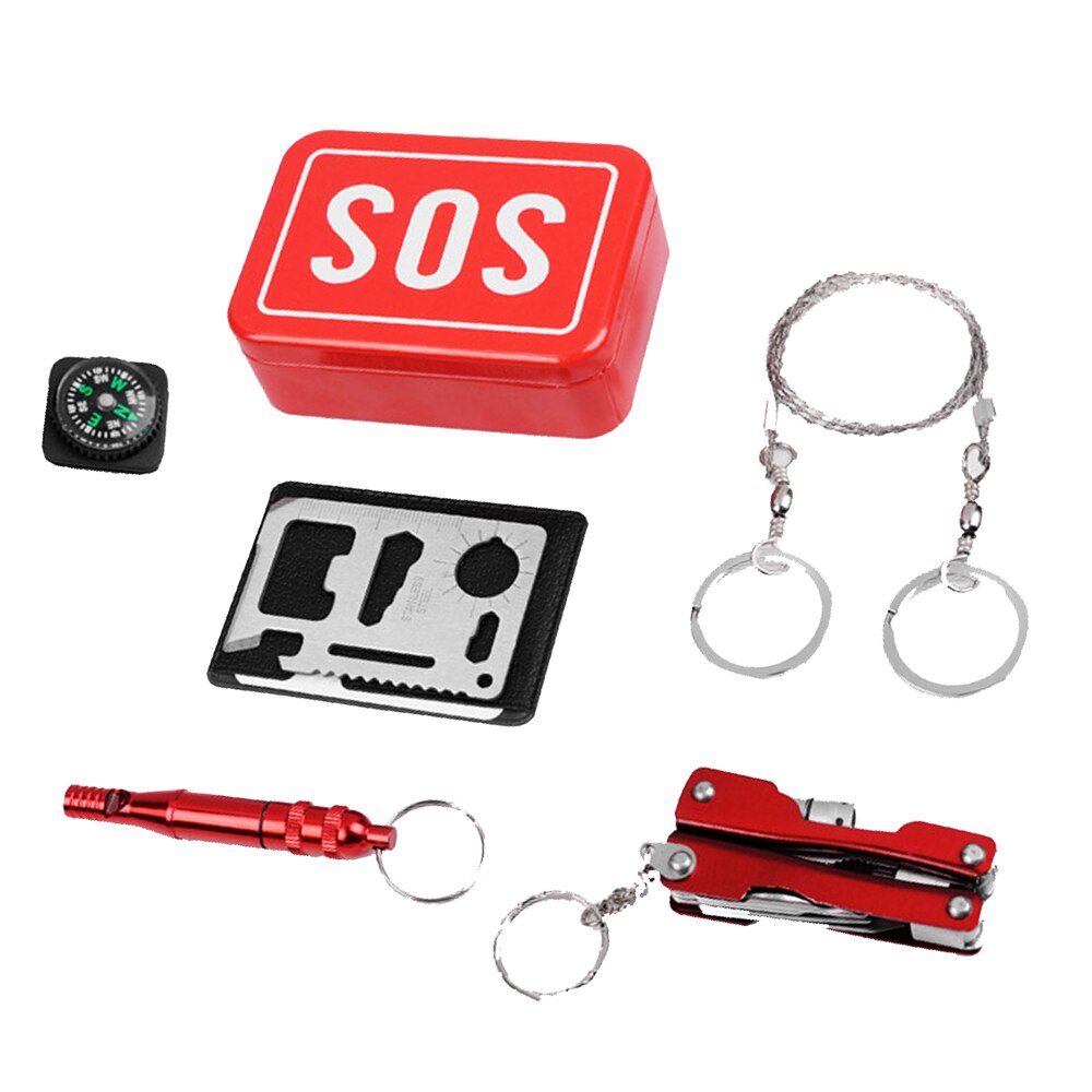 Jual Survival Kit 1 set SOS Emergency - emergency kit - alat survival | Shopee Indonesia