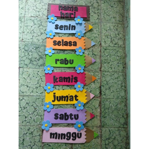 Jual HIASAN KELAS NAMA HARI | Shopee Indonesia