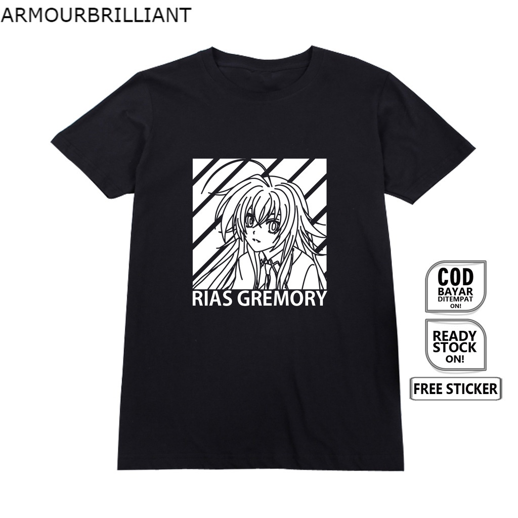 Jual KAOS WAIFU ANIME MANGA RIAS GREMORY HIGH SCHOOL DXD RUNEAS GREMORY ...