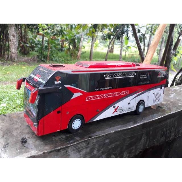 Jual MINIATUR BUS BIS SUDIRO TUNGGA JAYA SR2 XHD PRIME | Shopee Indonesia