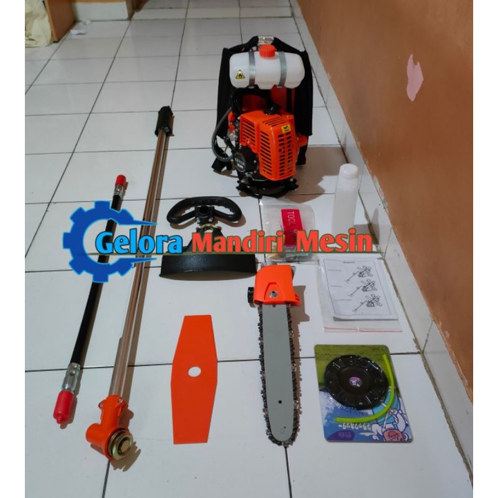 Jual MESIN POTONG RUMPUT DAN CHAINSAW KAYU PISAU 3 MATA PISAU | Shopee ...