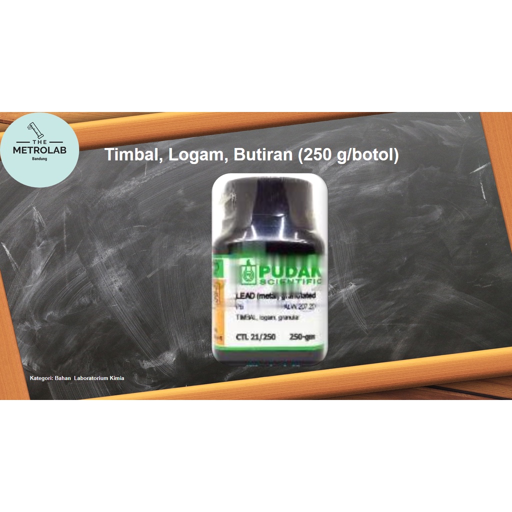 Jual Timbal, Logam | Butiran, T | Lead, Metal Granule | Logam Pb (250 ...
