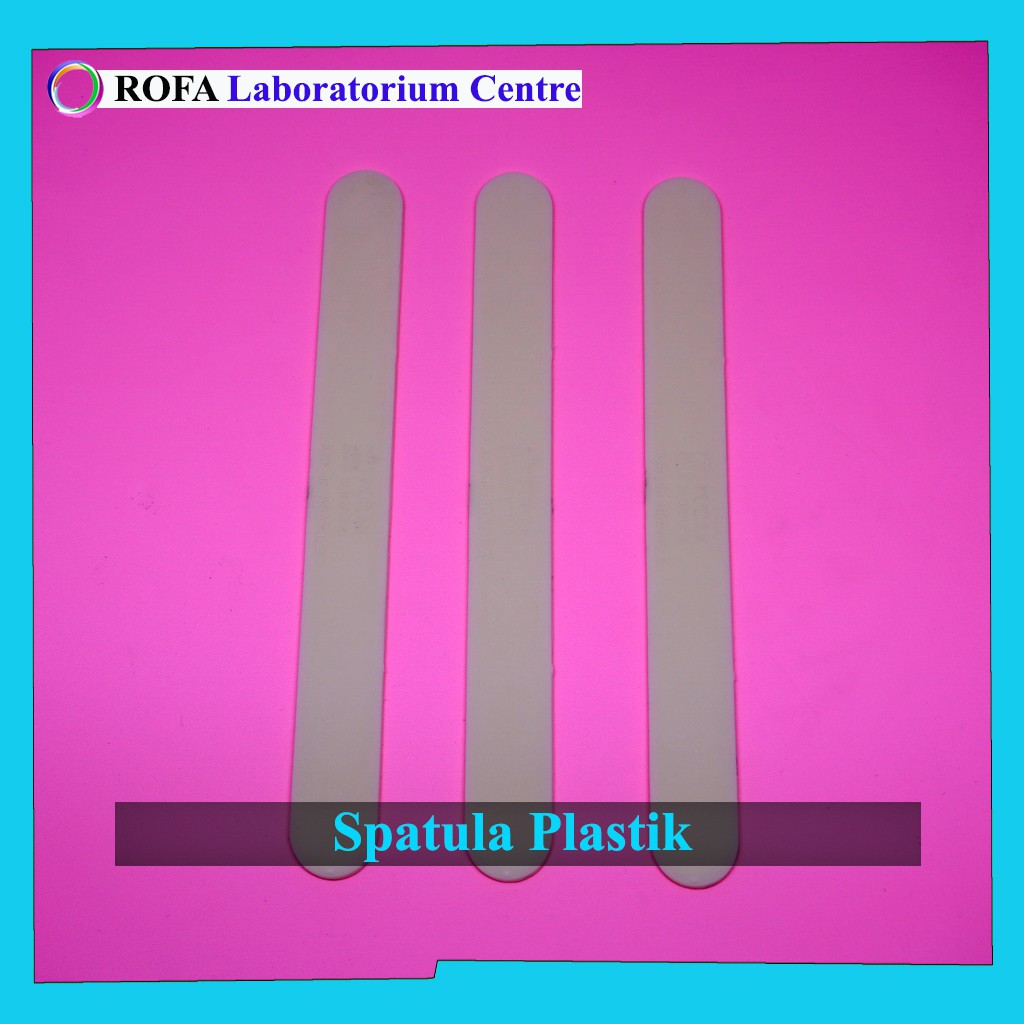 Jual Spatula Plastik / Spatel Sendok Plastik / Spatula Kimia / Spatula ...