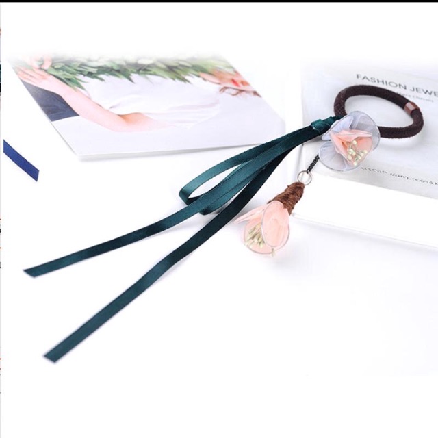 Jual Mcs A1-2 Ikat rambut untai bunga | Shopee Indonesia
