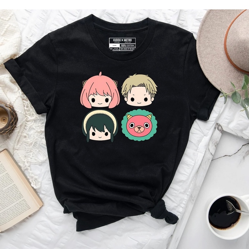 Jual Tshirt Anya Family Chibi Anime Manga Spy x Family Kaos Anya Loid ...