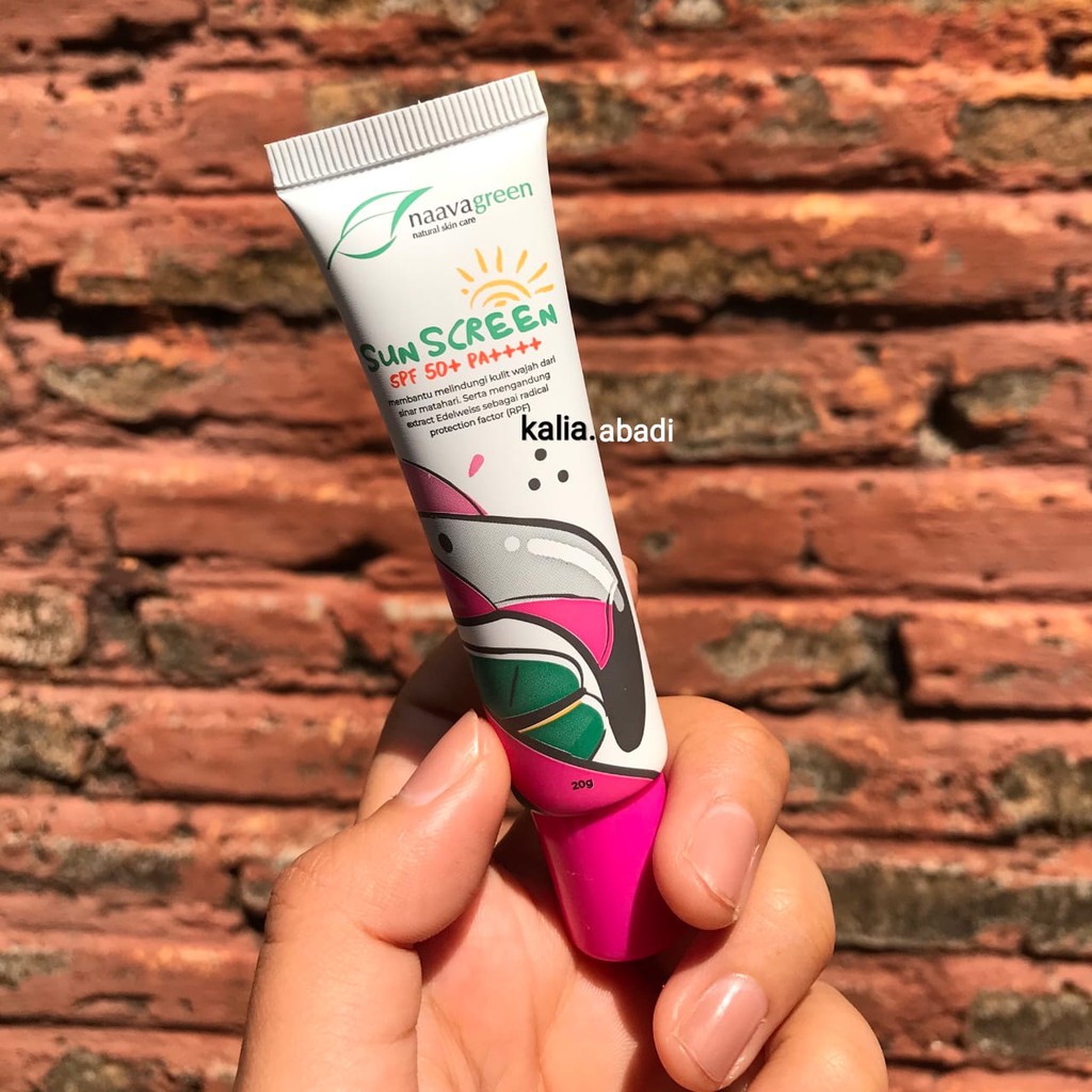 Jual [100%ASLI] NAAVAGREEN SUNSCREEN / TIRAI / SUNBLOCK / TABIR SURYA ...