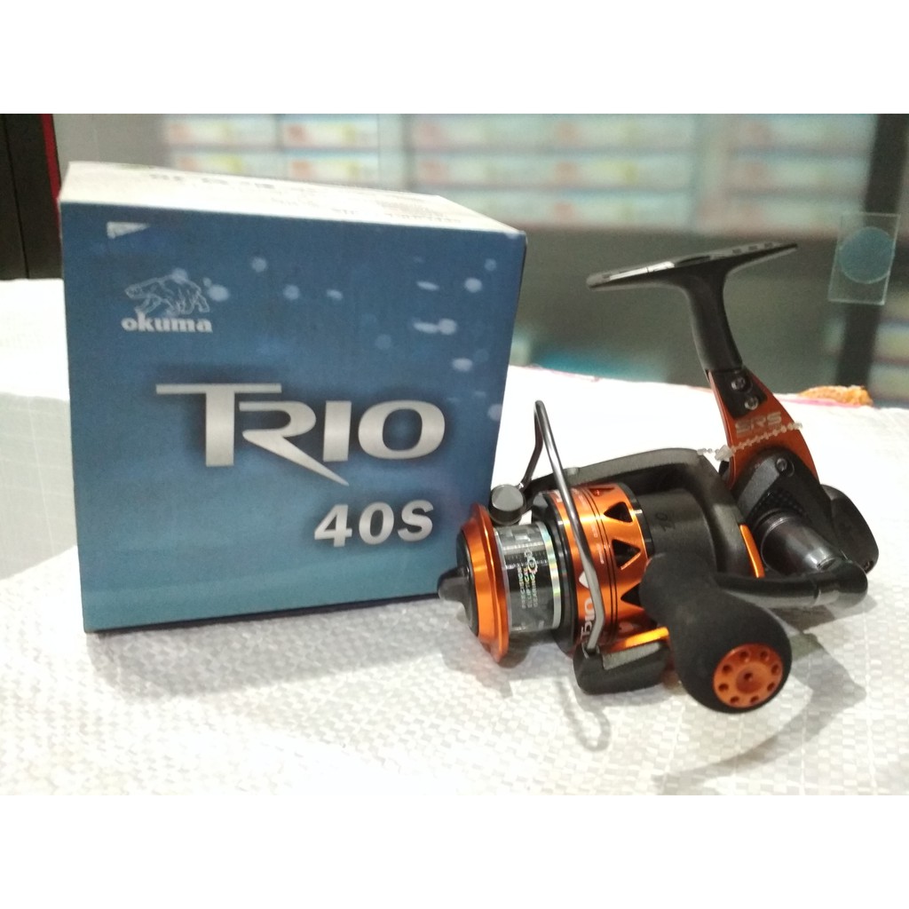 Jual Reel Spinning Okuma Trio 40s 10Ball Bearing | Shopee Indonesia