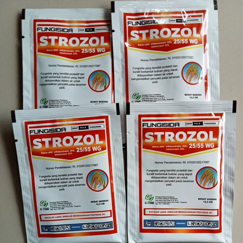 Jual STROZOL 80WG 12, 5 gram Fungisida Obat Pencegah Penyakit Blast ...
