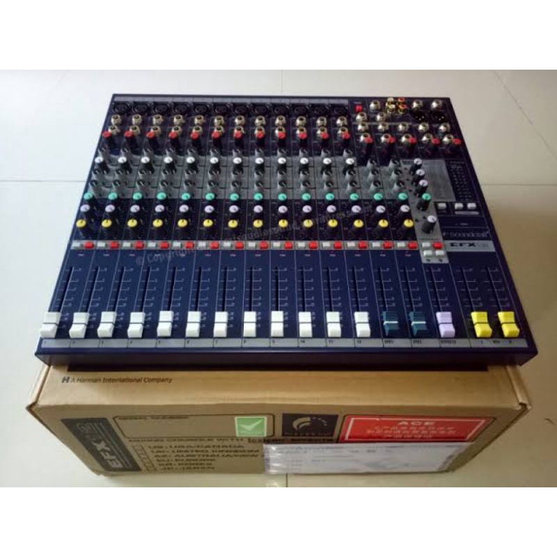 Jual MIXER SOUNDCRAFT EFX12 EFFECT LEXICON MIXER 12 CHANNEL MIXER EFX12 ...