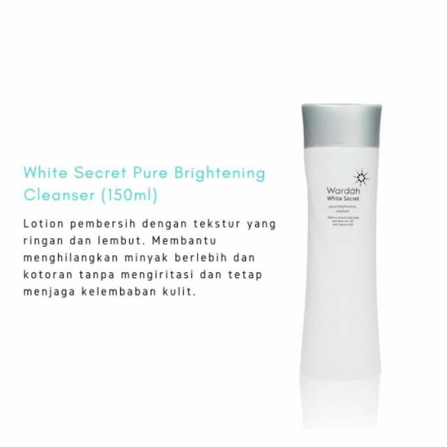 Jual WS PURE BRIGHTENING CLEANSER (150ml) | Shopee Indonesia