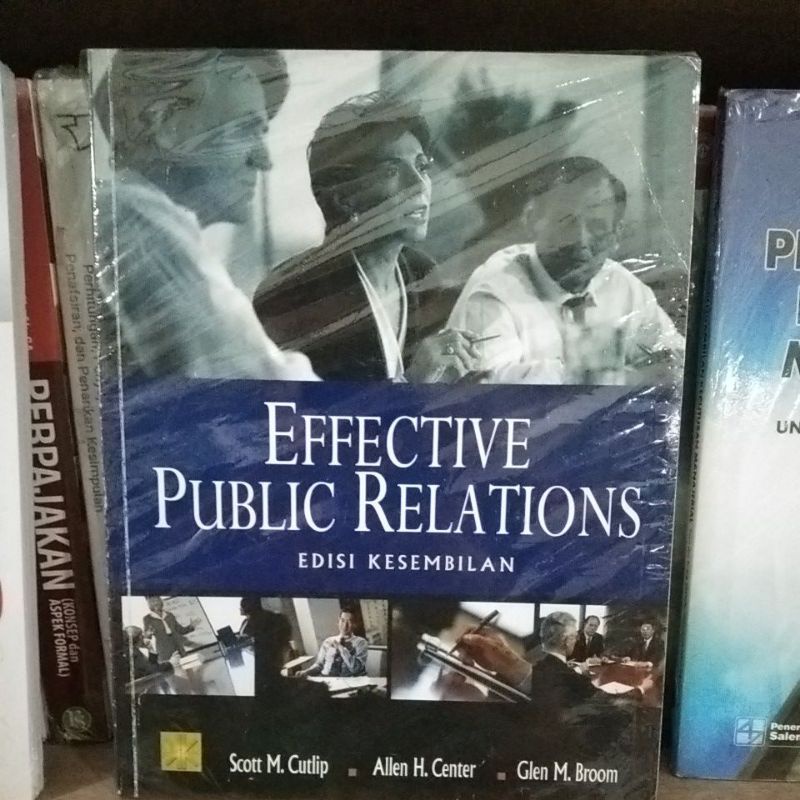Jual ORIGINAL EFFECTIVE PUBLIC RELATIONS edisi 9 Scott Cutlip Center ...