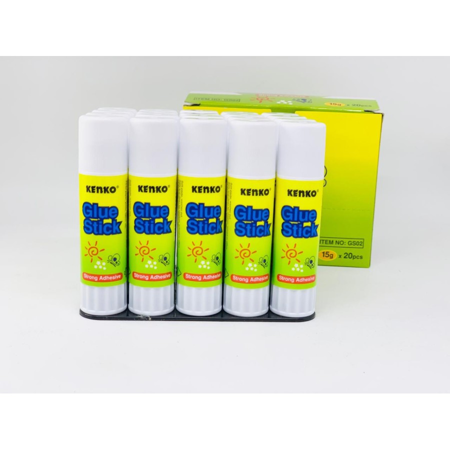 Jual Kenko Lem Glue Stick 15 gr 15g gram HARGA 1Pcs saja | Shopee Indonesia