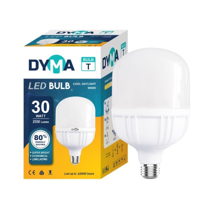 Jual Dyma Lampu LED tabung 30W - Putih - capsul Original | Shopee Indonesia