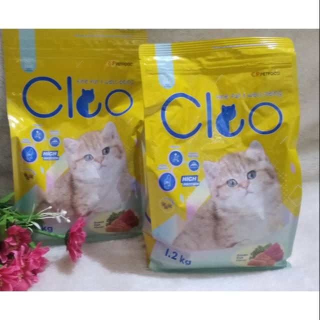 Jual Cleo kitten Catfood 1.2kg | Shopee Indonesia