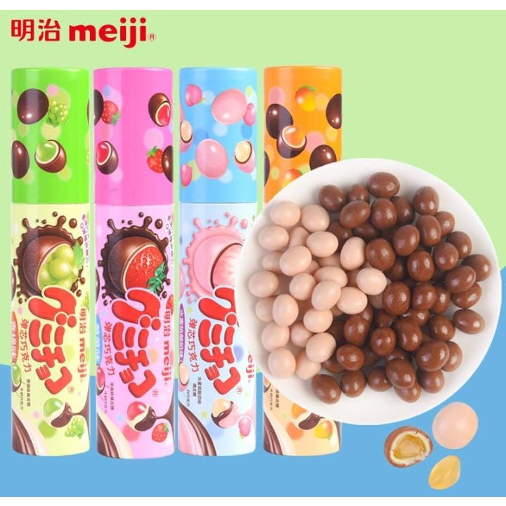 Jual Coklat MEIJI Gummy Choco Tube 50 gram | Shopee Indonesia