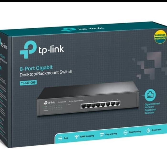 Jual TP-Link SG1008 8-Port Desktop/Rackmount Gigabit Switch | TPLink ...