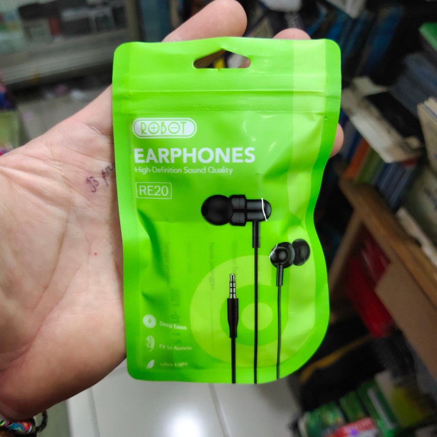 Jual headset robot +mic NEW super bass earphone robot +mic MANTAP ...