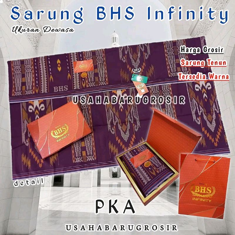 Jual Sarung BHS Infinity Sarung Tenun | Shopee Indonesia