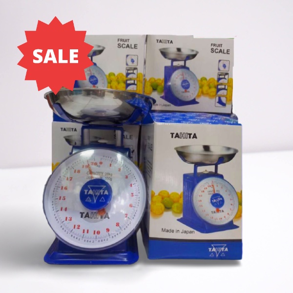 Jual Timbangan Jarum/Analog/Duduk/Mangkok/Laundry tahita 5/10/15/20kg - 5KG | Shopee Indonesia