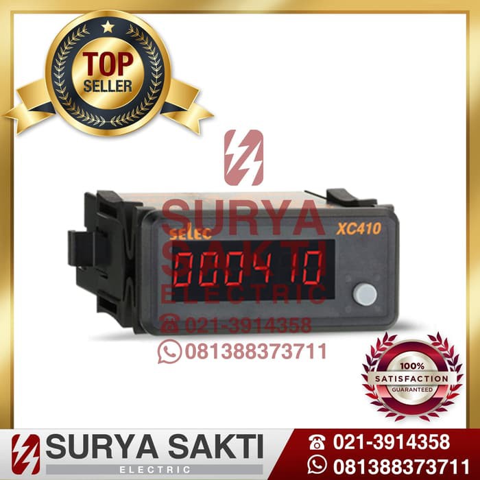 Jual COUNTER & TOTALISER XC410 SELEC RELAY KONTROL konter timer ...