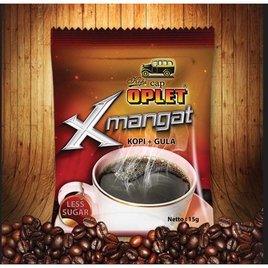 Jual KOPI + GULA XMANGAT (LESS SUGAR COFFEE BY KOPI OPLET) | Shopee ...