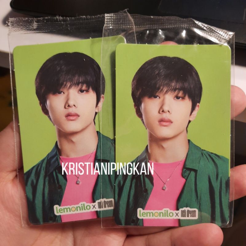 Jual Park Jisung Photocard (PC) NCT Dream x Lemonilo | Shopee Indonesia