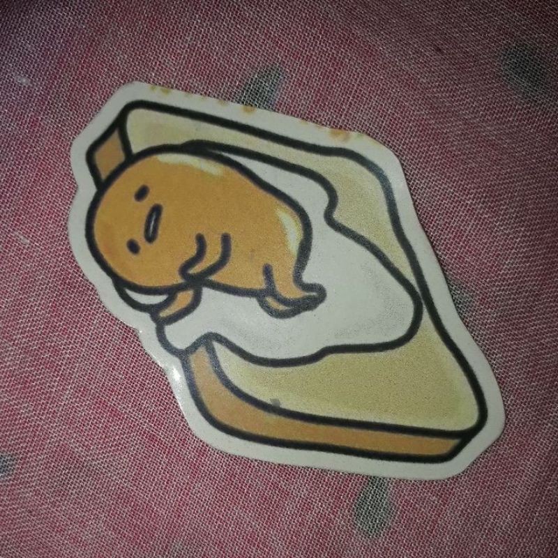Jual stiker karakter lucu || stiker gudetama murah | Shopee Indonesia