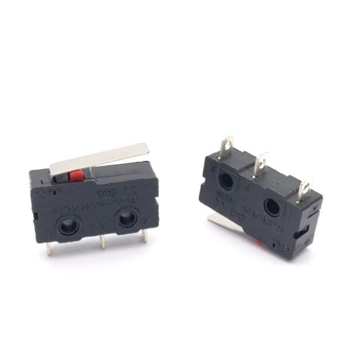 Jual Micro Limit Switch Dengan Gagang 250V 3A No / Nc Spdt 3 Pin Tokmik23 Diminati Banget ...