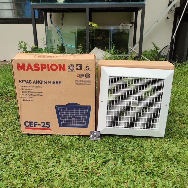 Jual CEILING EXHAUST FAN MASPION CEF-25 / EXHAUST FAN PLAFON | Shopee ...