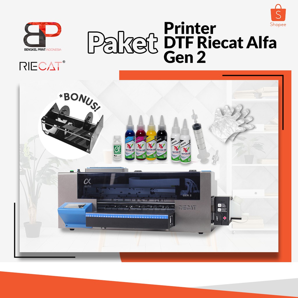 Jual Mesin Printer Riecat Alfa DTF Gen 2 | Shopee Indonesia