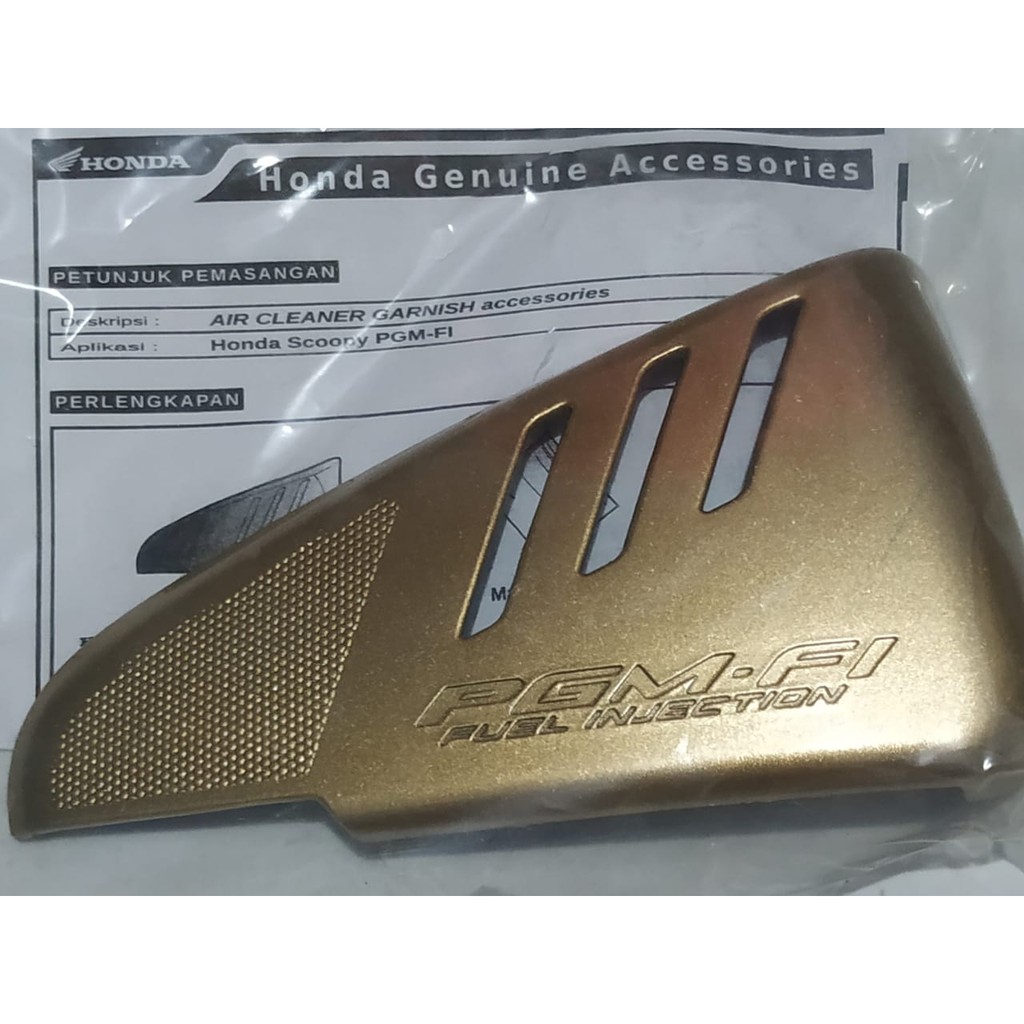 Jual Air Cleaner Garnish Original motor Honda Scoopy & Beat PGMFI ...