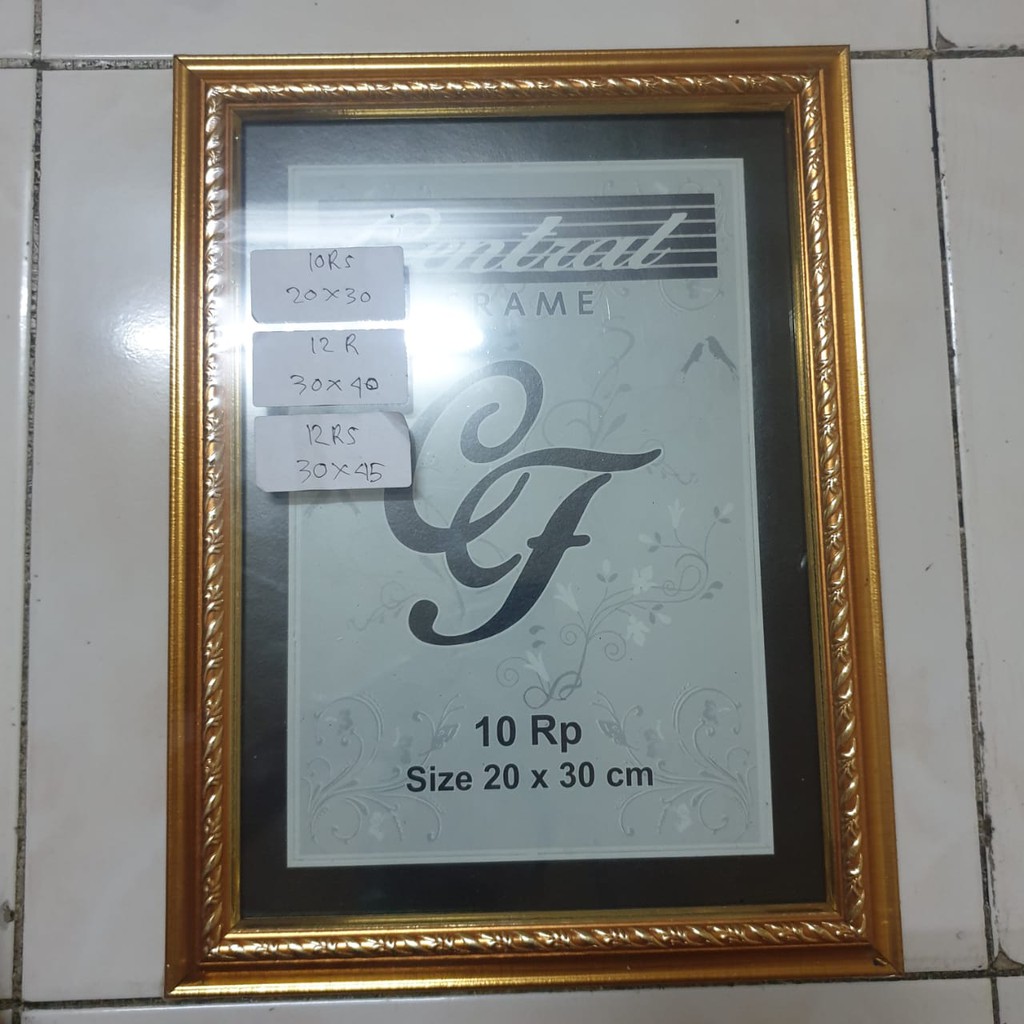 Jual Pigora Gold motif padi uk. 10R-12Rs | Shopee Indonesia