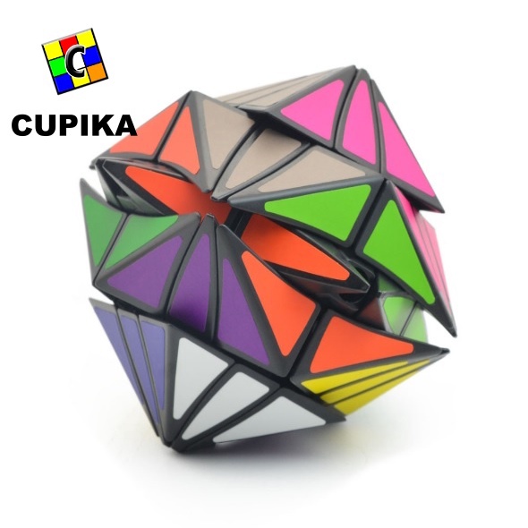 Jual Cube Puzzle 3x3 LEFUN Diamond Unik Alien Yongjun Qiyi Blackbase ...