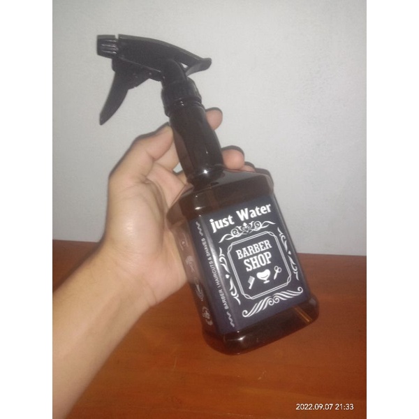 Jual BOTOL JUST WATER SEMPROTAN BARBERSHOP,BOTOL SPRAY EMBUN,BOTOL ...