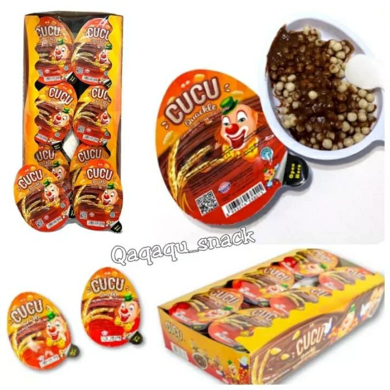 Jual Cucu Quackle Chocolate Paste with Cereals / cucu rice quackle 1 ...