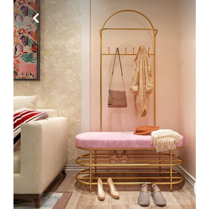 Jual RAK SEPATU SOFA BENCH STOOL | Shopee Indonesia