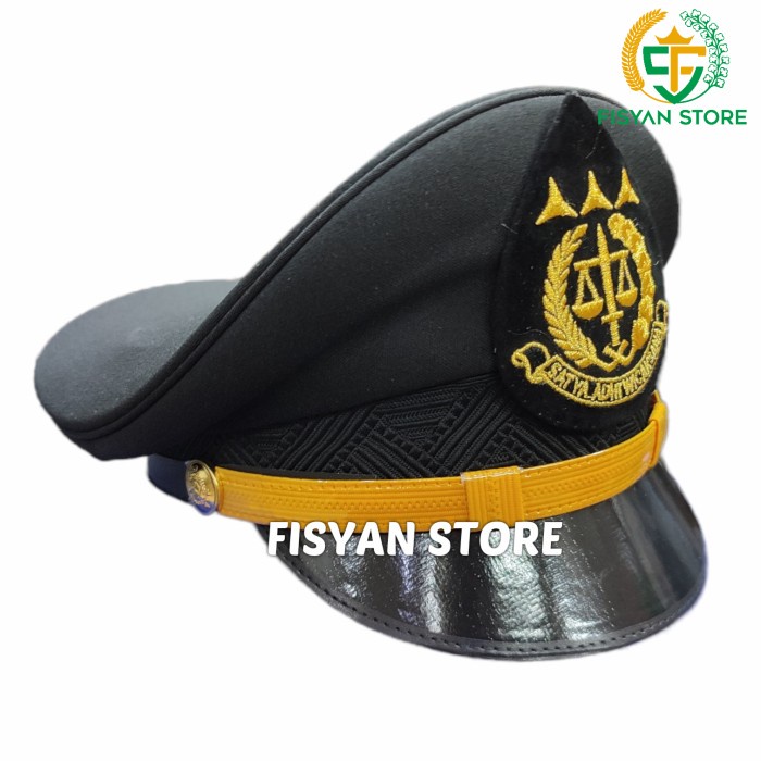 Jual Topi Pet Jaksa | Topi Pet Kejaksaan RI | Shopee Indonesia