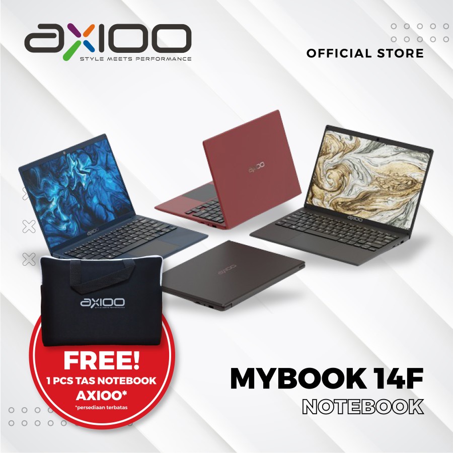 Jual Laptop MyBook Axioo 14F 8GB/512GB SSD 2.5K IPS Display | Shopee ...