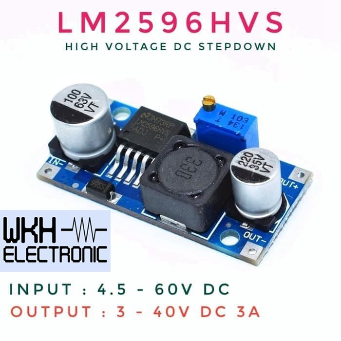 Jual LM2596HV LM2596HVS LM2596 Buck module DC-DC 5-60V to 3-40V | Shopee Indonesia