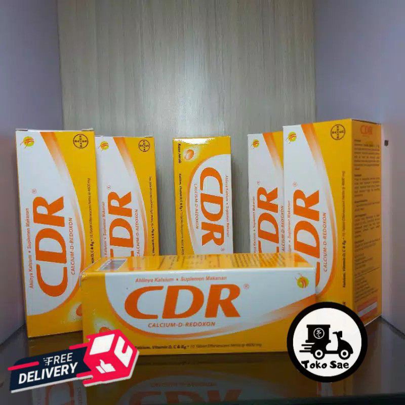 Jual CDR Tablet Effervescent 10 tablet | Shopee Indonesia